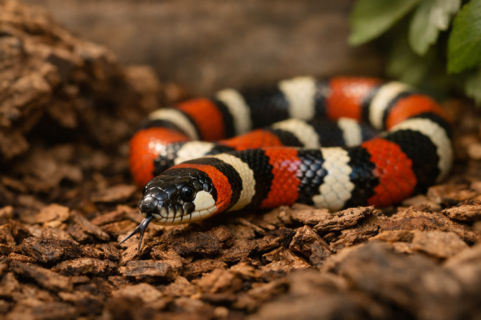 Serpiente Falsa Coral: Cuidados, Terrario y Legalidad MX